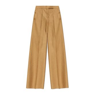 Max Mara Badesse Leinenhose - - Trousers - Damen - Beige - M