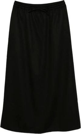 JNBY jupe droite à taille haute - Noir