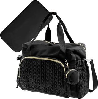 Generico Sac à langer - Bota de voyage de grande taille, organisateur de stockage multipochi | Vecteur léger spacieux avec support de tétine, design réutilisab