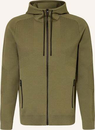 HUGO BOSS Sweatjacke Active Push gruen