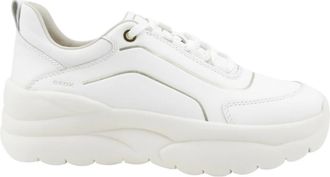 Geox Femme, Chaussures, Blanc, Taille: 35 EU Baskets