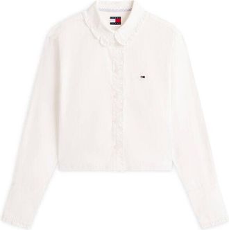 Tommy Jeans Damen Bluse aus Popeline