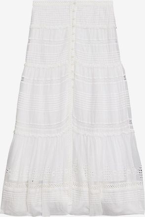 Isabel Marant Jupe Dusta - Femme - Blanc - Taille34 - Marant &Eacute;toile
