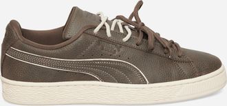 Puma Women s Suede Bloom Dress-Up Sneakers Matte Bronze / Frosted Ivory