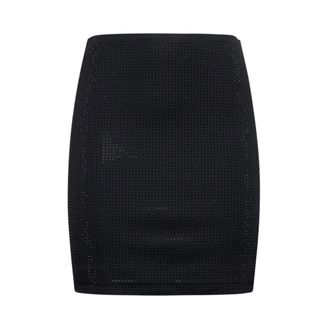 Silvian Heach Rock mit Allover-Zierdetails - - Skirts - Damen - Schwarzk - S