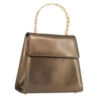 Ferragamo Sac &agrave; main Pre-owned - Femme - Pre-owned - Brun - Taille: ONE Size