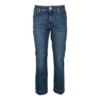 Sportmax Femme, Jeans, Bleu, Taille: W24 Jean en denim avec m&eacute;lange &eacute;lasthanne