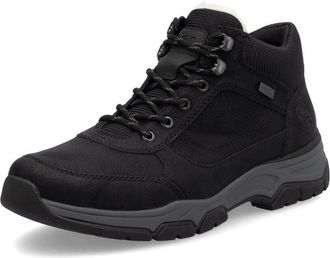 Rieker Herren Sneaker 31211, M&auml;nner Schn&uuml;rschuhe, lose Einlage, wasserabweisend, riekerTEX,Halbschuhe,Freizeitschuhe,schwarz (00),45 EU / 10.5 UK