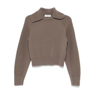Lanvin Woll- und Kaschmirpullover - - Knitwear - Damen - Beige - L