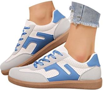 Generic Baskets Orthop&eacute;diques Confortables Chaussures Loisirs sans Lacet Legere Basket Enfiler Facile Plat Marche Sport Course en Plein Air pour Diab&eacute;tique La