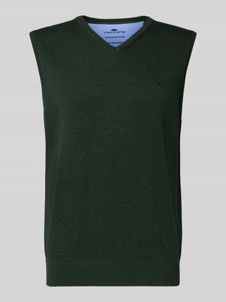 Fynch-Hatton Pullunder mit Logo-Detail Modell Slipover Superfine