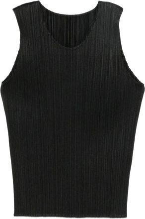 Issey Miyake Femme, Tops, Noir, Taille: 46 FR Shirt