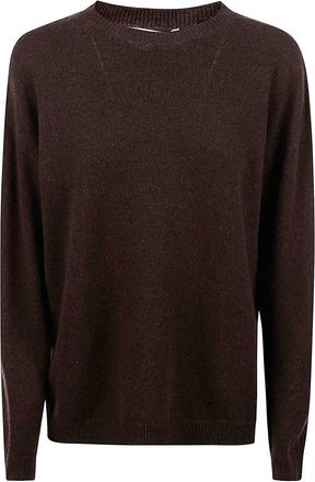 Jucca Pull Col Rond - Marron