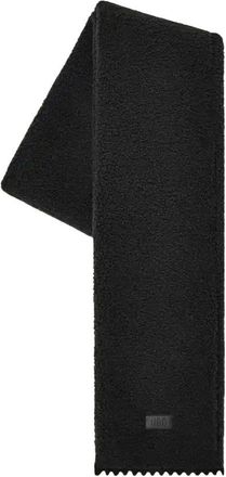 UGG Ugg, Femme, Accessoires, Noir, Taille: ONE Size Fluff Scalloped Scarf