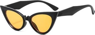 Generic Lunettes De Soleil Vacances En Plein Air For Hommes Et Femmes, Petite Monture, Sport, Navetteur(Yellow)
