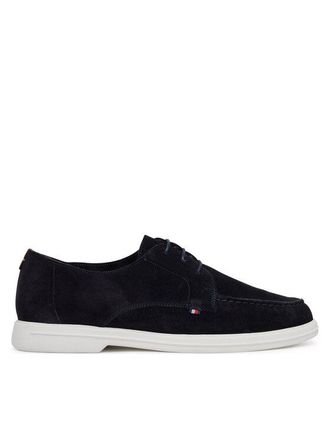 Tommy Hilfiger Mokassins Moc T Derby FM0FM05495 Dunkelblau