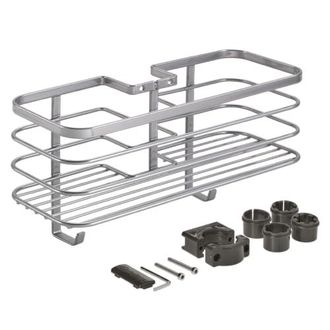 Metaltex Dusch Korb f&uuml;r Brausestange Origin LUXY, passend f&uuml;r 18-25 cm