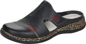 Rieker Damen 46362 Clogs, Black 00, 41 EU