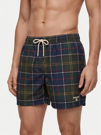 Barbour Badeshorts Staple MSW0065TN11 Gr&uuml;n Regular Fit