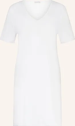 Hanro Nachthemd Cotton Silk weiss