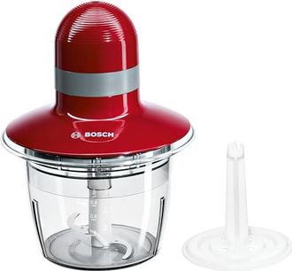 Bosch Electroménager MMR08R2 Hachoir, 400 W, 0.8 liters, Rouge