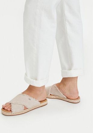 Michael Kors Pantoletten Kenzie 40S6KZFS2D Beige