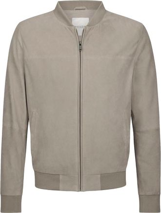 Profuomo Blouson aus Ziegenveloursleder in