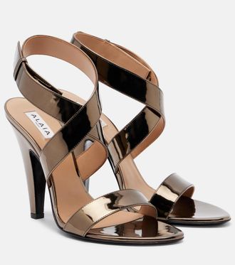 Alaia Ala&iuml;a Sandales Cone en cuir