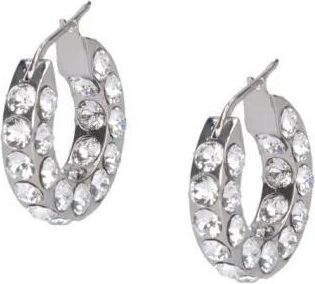 Amina Muaddi Ohrringe - Jahuni Earrings - Silver - Gr. unisize - in Silber - für Damen