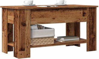 vidaXL Vidaxl - Table basse vieux bois 101x49x52 cm bois ding&eacute;nierie