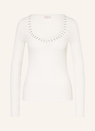 Liu Jo Liu Jo Pullover Mit Nieten weiss
