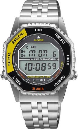 Seiko Klassik Digital Chronograph, Gelb Herrenuhr SMGG17P1