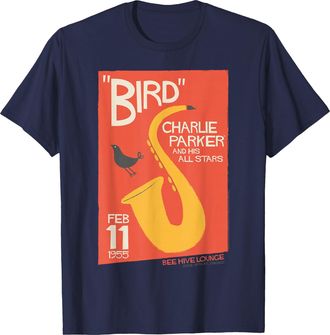 Parker Charlie Parker Bee Hive Lounge Chicago 1955 T-Shirt