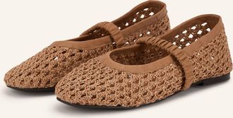 Mrs & Hugs Mrs & Hugs Mary-Jane-Ballerinas beige