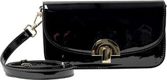 Seidenfelt Manufaktur Seidenfeld Saddle GRENAA Sac de torneur long pour femme, Noir, Mittelgro&szlig;e