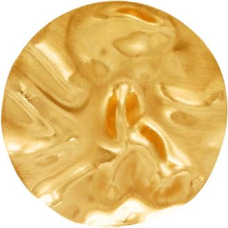 Dansk Copenhagen Broche Courbe Irr&eacute;guli&egrave;re - Femme - Accessoires - Jaune - Taille: ONE Size