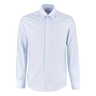 THE (ALPHABET) Oxford Cotton Shirt - - Shirts - Herren - Blau - S
