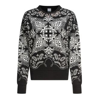 Pinko Pinko, Femme, Sweatshirts et sweats à capuche, Noir, Taille: 38 FR SweaT-shirt Noir pour Femmes