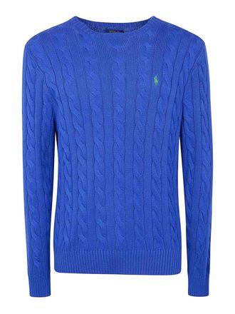 Polo Ralph Lauren Pull Col Rond - Bleu