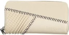 Desigual Mone Grisom Fiona Long Wallet White