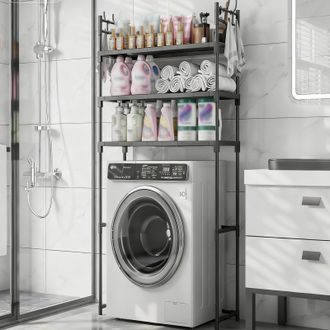 Generic Vielseitiges Ablagefach for Waschmaschine und Waschmaschine, praktische W&auml;scheablagen for Bad, Waschk&uuml;che und Garage, platzsparendes Ablagefach &uuml;ber d