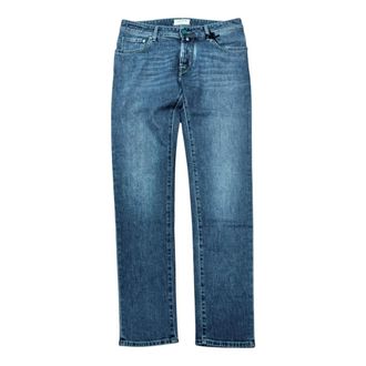 Jacob Cohen Slim Jade Label Jeans - - Jeans - Herren - Blau - W31