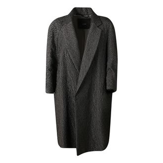 Max Mara Manteau droit - Femme - Manteaux - Gris - Taille: 38 FR