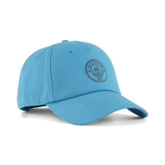 Puma Casquette ftblEssentials Manchester City, Accessoires, Bleu, OSFA