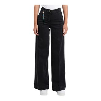 Fracomina Wide Jeans - - Jeans - Damen - Schwarzk - W30
