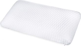 Abakuhaus Viscoelastischer Kopfkissen, Foam Kopfkissen, Optimaler Komfort Memory Foam Waschbaren Kopfkissenbezug Seitenschläfer aus Atmungsaktiver Luftdurchläss