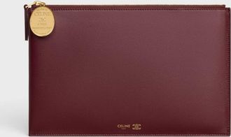 Celine Pochette Femme couleur Bordeaux