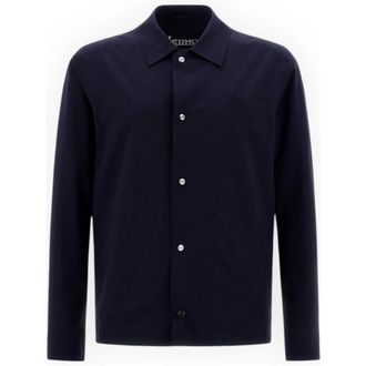Herno Stilvolle Hemdjacke f&uuml;r M&auml;nner - - Jackets - Herren - Blau - M