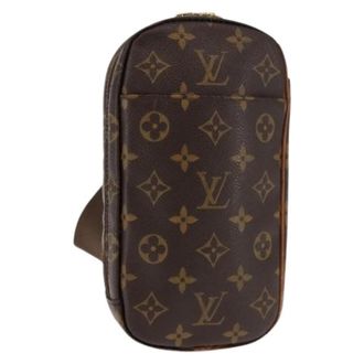 Louis Vuitton Pre-owned Vintage Canvas Crossbody Bag - - Pre-owned - Damen - Braun - ONE SIZE