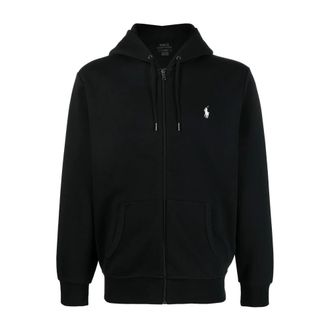 Ralph Lauren Homme, Sweatshirts et sweats &agrave; capuche, Noir, Taille: S Veste &agrave; capuche zipp&eacute;e